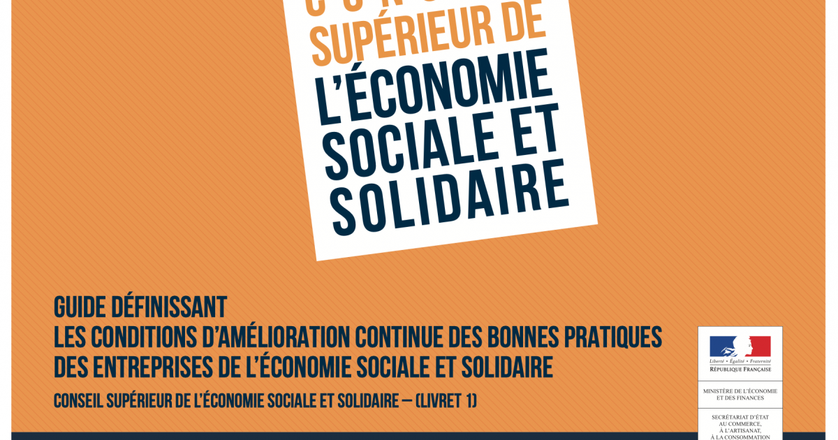 Guide des bonnes pratiques de l'ess - Ressources - cress est